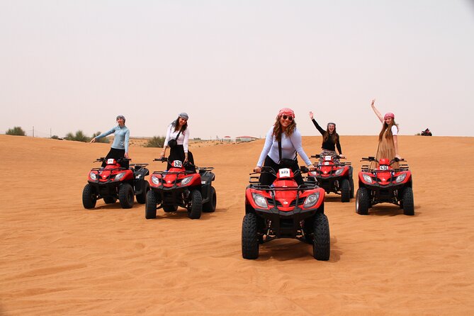 Dubai morning desert safari with quad biking & more activities authenticity and quality of guides
