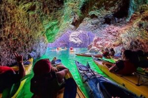 Emerald cave kayak tour with optional las vegas transportation the value of this experience
