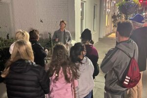 Ghosts of charleston night time walking tour with unitarian church graveyard the sum up