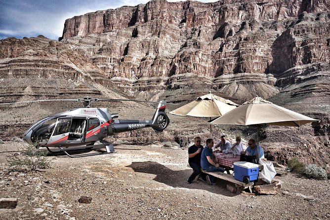 Grand canyon deluxe helicopter tour with landing from las vegas the itinerary in depth