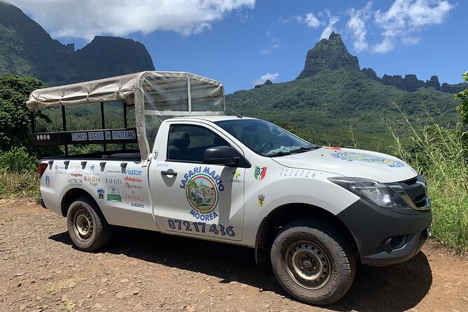 Moorea 4wd tour inc. belvedere, pineapple farm, magic mountain... authentic experiences and authentic guides