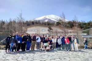 Mt fuji and hakone 1 day bus tour return by bullet train stop 1: mt. fuji 5th station