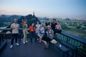 Ninh binh day trip: hoa lu trang an/tam coc mua cave cycling boat filling up: vietnamese buffet lunch