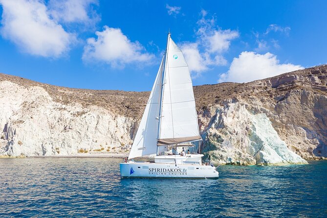 Santorini classic catamaran cruise with bbq, drinks and transfers what travelers say