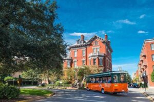 Savannah hop on hop off trolley tour detailed breakdown of the itinerary