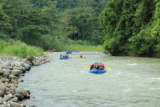 Whitewater rafting savegre class ii iii plus waterfall manuel antonio itinerary in detail