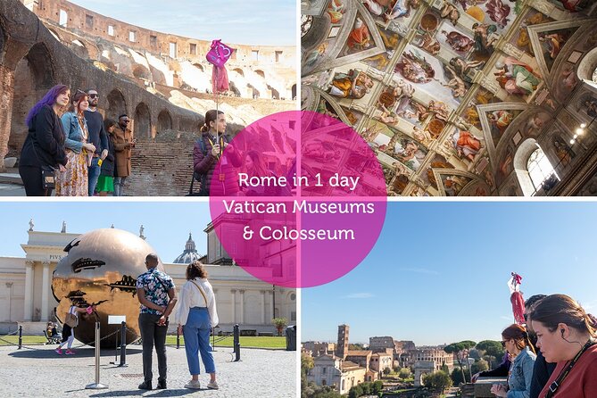 1-Day Rome: Vatican & Colosseum Tour with Transport - Lunch Break: A Moment to Recharge