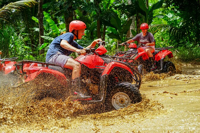 ATV Quad Bike Bali with Waterfall Gorilla Cave and Lunch - Lunch in Nature