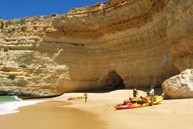 Benagil Kayak Tour On Board a Fantastic Catamaran - The Sum Up