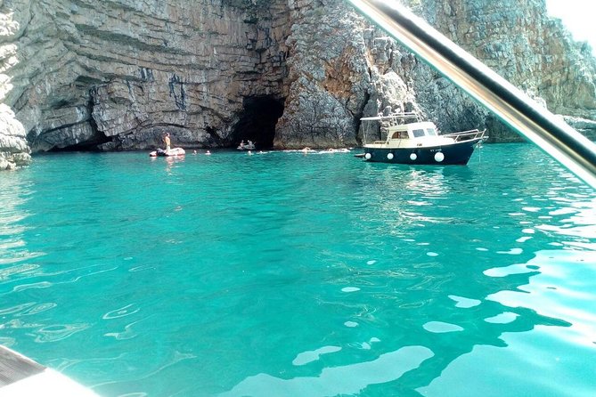 Boat tour to Lady of the Rock , Submarine base & Blue Cave swim - The Sum Up