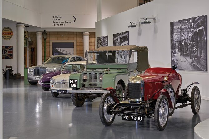 British Motor Museum Entry Ticket in Gaydon - The Collection and Display Quality