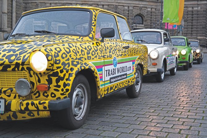 Dresden Live-Guided Self-Drive Trabi Safari City Tour 1h15min - The Experience in Practice