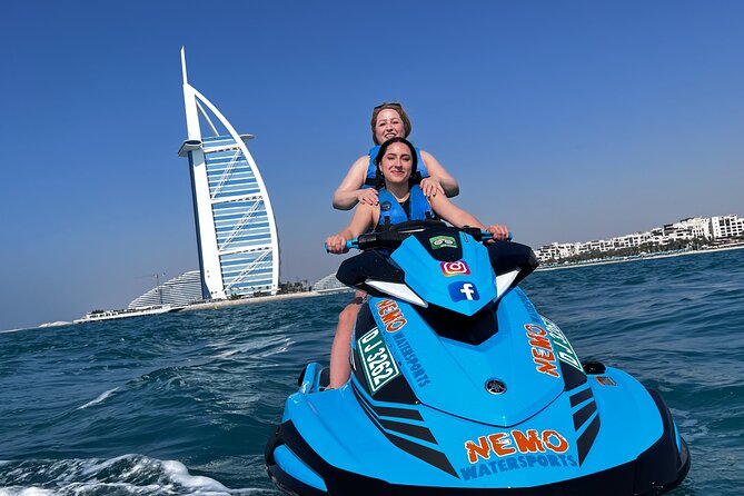 Dubai: 30min Jet Ski: Burj Al Arab w Pics, Videos, free Ice Cream - The Sum Up