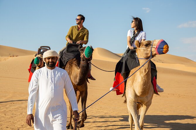 Dubai Evening Desert Safari: Sandboarding, BBQ, Camel Ride & more - FAQ
