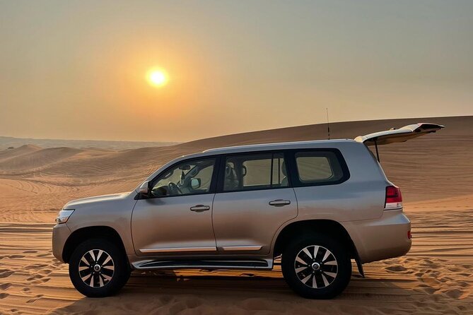 Dubai Evening Desert Safari With Transfers Dune Bashing & Dinner - FAQs