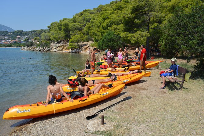 Epidavros sea kayak at the Ancient sunken city tour, small ancient theater - Culinary Finale at Athina EcoFarm