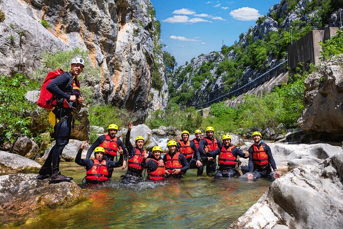 Extreme Canyoning on Cetina River from Split or estanovac - Authentic Feedback from Participants