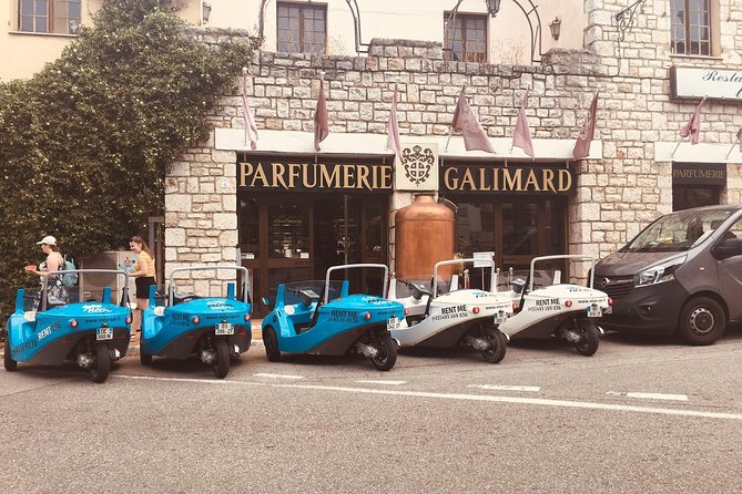 French Riviera Famous Cities Scoot Coupe Tour from Nice - What to Expect in the Vehicle