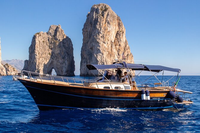 From Sorrento: Capri Small Group Boat Day Trip - Visiting the White Grotto and Faraglioni Rocks