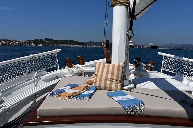 Full Day Cruise from Corfu in Classic Wooden Vessel, Swim & BBQ - Swimming and Snorkeling Opportunities