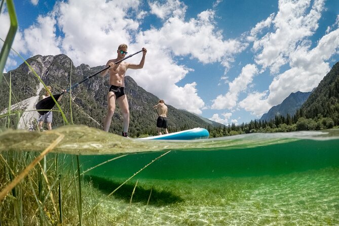 Half Day Stand-up Paddle Boarding (SUP) trip on Lake Predil - The Sum Up