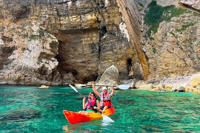 Kayak Paradise: Cala Portixol Snorkel, Cave & Cliff Jumping Tour - Pricing and Value