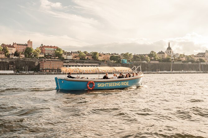 Open Electric Boat Ride in Stockholm with Live-Guide - The Experience: Comfort, Guides, and Views