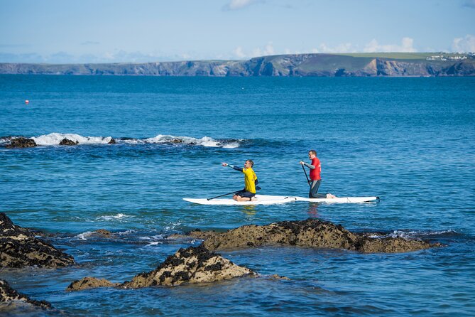 Paddleboarding Around Newquay's Coastline - The Sum Up
