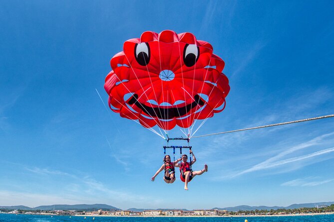 Parasailing flight two people, in Mandelieu-Cannes - FAQ