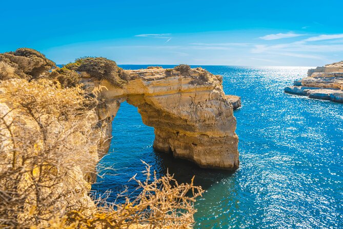 Portimão:Embark on NatureBenagil and DolphinsBiologist on board - Group Size and Comfort