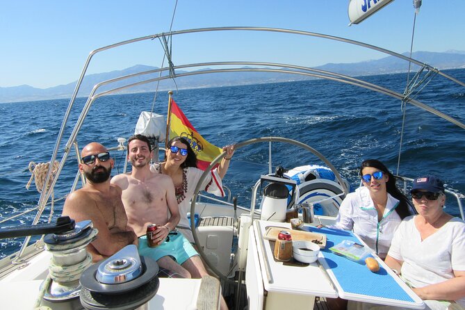 Private Sailing - dolphin Experience from Estepona - drink & food - The Water Sports & Additional Activities