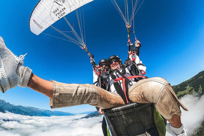 Private tandem flight Classic from the Schmittenhöhe in Zell am See - Safety and Professionalism