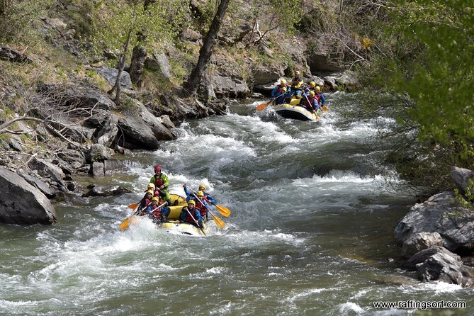 Rafting Llavorsi-Sort, 18km, 9.30 am - Post-Rafting Relaxation and Facilities