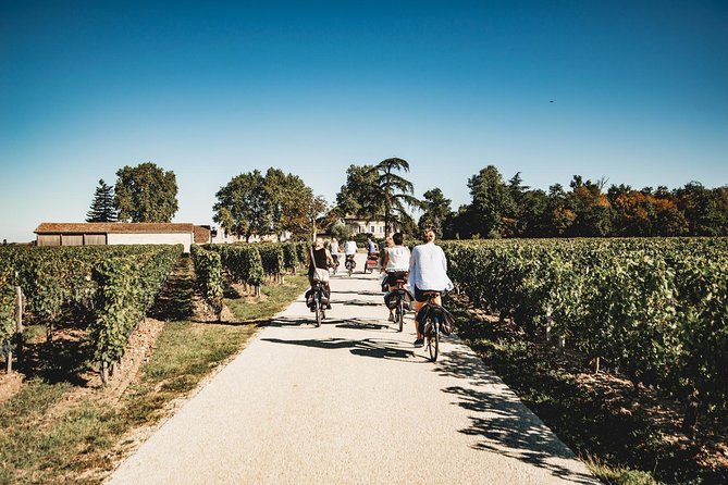 Saint-Emilion Electric Bike Day Tour with Wine Tastings & Lunch - Visiting Chateau Bernateau