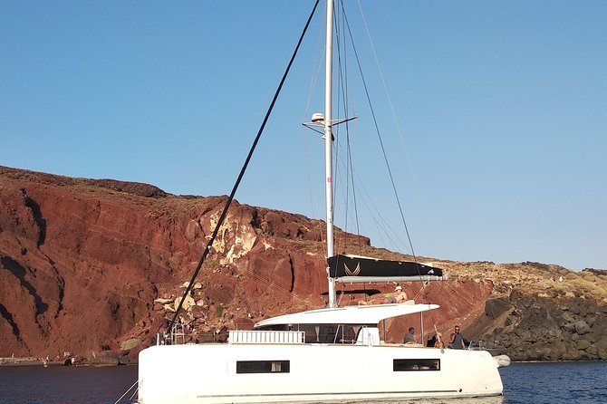 Santorini All-inclusive Private Catamaran Cruise - Comfort, Convenience, and Personal Touches