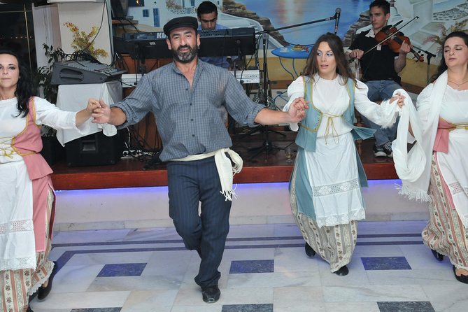 Traditional Greek Night live Music & Dinner Show in Santorini - Caveats and Considerations