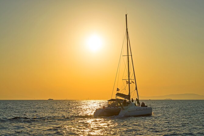Athens Semi Private Sunset Catamaran Cruise with meal & drinks - Practical Details