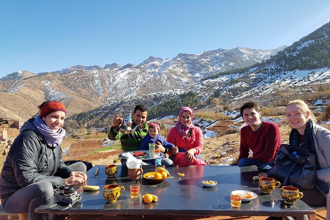 Atlas Mountains & 5 Valleys Tour from Marrakech - All inclusive - - Sidi Fares Valley: The Meal and Mountain Hike