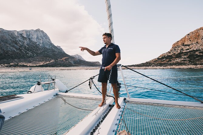 Balos & Gramvousa Luxury Catamaran Sailing Cruise from Kissamos - Visualizing the Trip