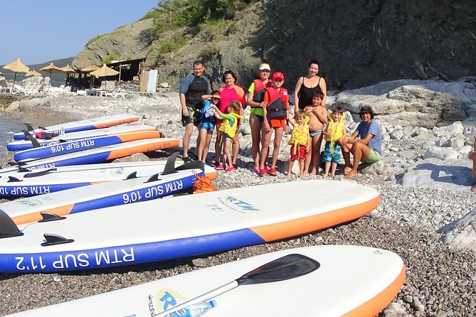 Budva Bay SUP & Kayaking Tours to Coastal Caves - Secluded Calypso Beach: Rest, Swim, and Relax