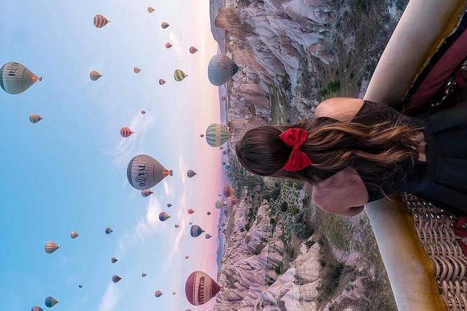 Cappadocia Hot Air Balloon Ride / Royal Balloon - Landing and Celebrations