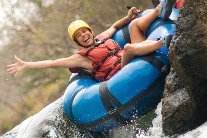 Guachipelin Adventure Volcano Zipline Horseback River Tubing Combo - River Tubing: Over 5 Kilometers of White-Water Fun