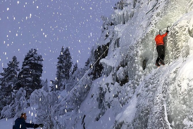 Guided Ice Climbing Activity in Pyhä - The Experiences Highlights in Detail