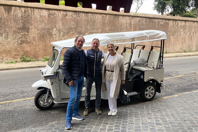 Private: 3 hours ETuk Tour in Rome - Practical Details & Comfort