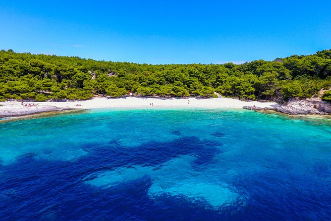 Private Luxury Boat tour for 12 from Split, Brac, Trogir, Hvar - The Sum Up