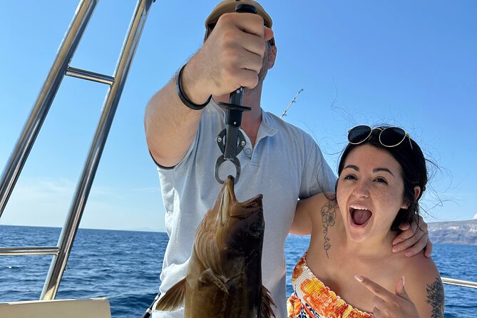 Santorini Fishing Private Cruise boat tour - BBQ, Snorkeling - Who Will Love This Experience?