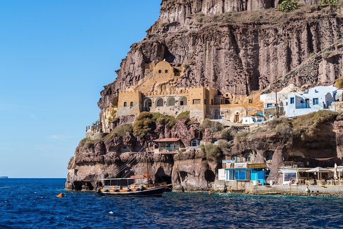 Santorini Volcano and Hot Springs Cruise Tour from Fira Old Port - FAQs