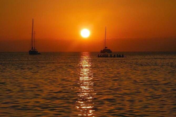 Sunset in Dénia from the Catamaran Mundo Marino - The Value Proposition