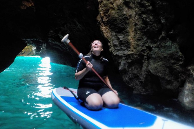 SUP Adventure in Algarve's secret Ingrina Caves with Photos Included - Your Experience Day: What to Expect