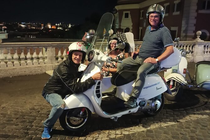 Vespa Sidecar Tour By Night with Pickup - The Practicalities